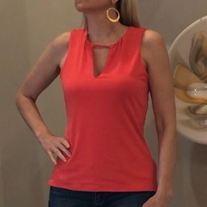 Tops | Express Brand New Stylish Key Hole Top V Design | Poshmark